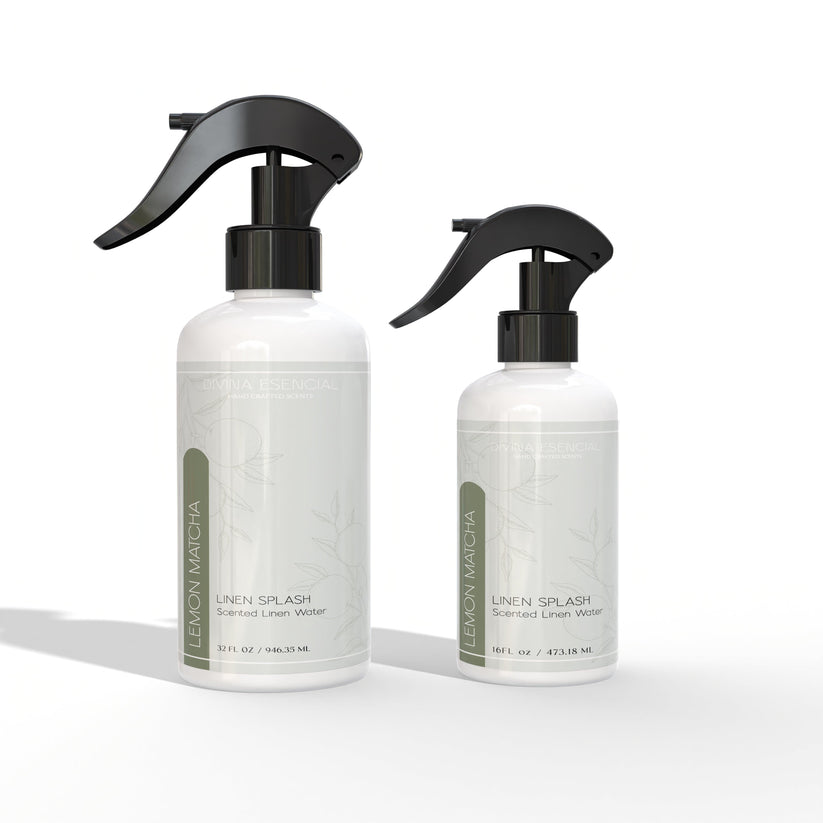 Lemon Matcha Linen Spray – Divina Esencial